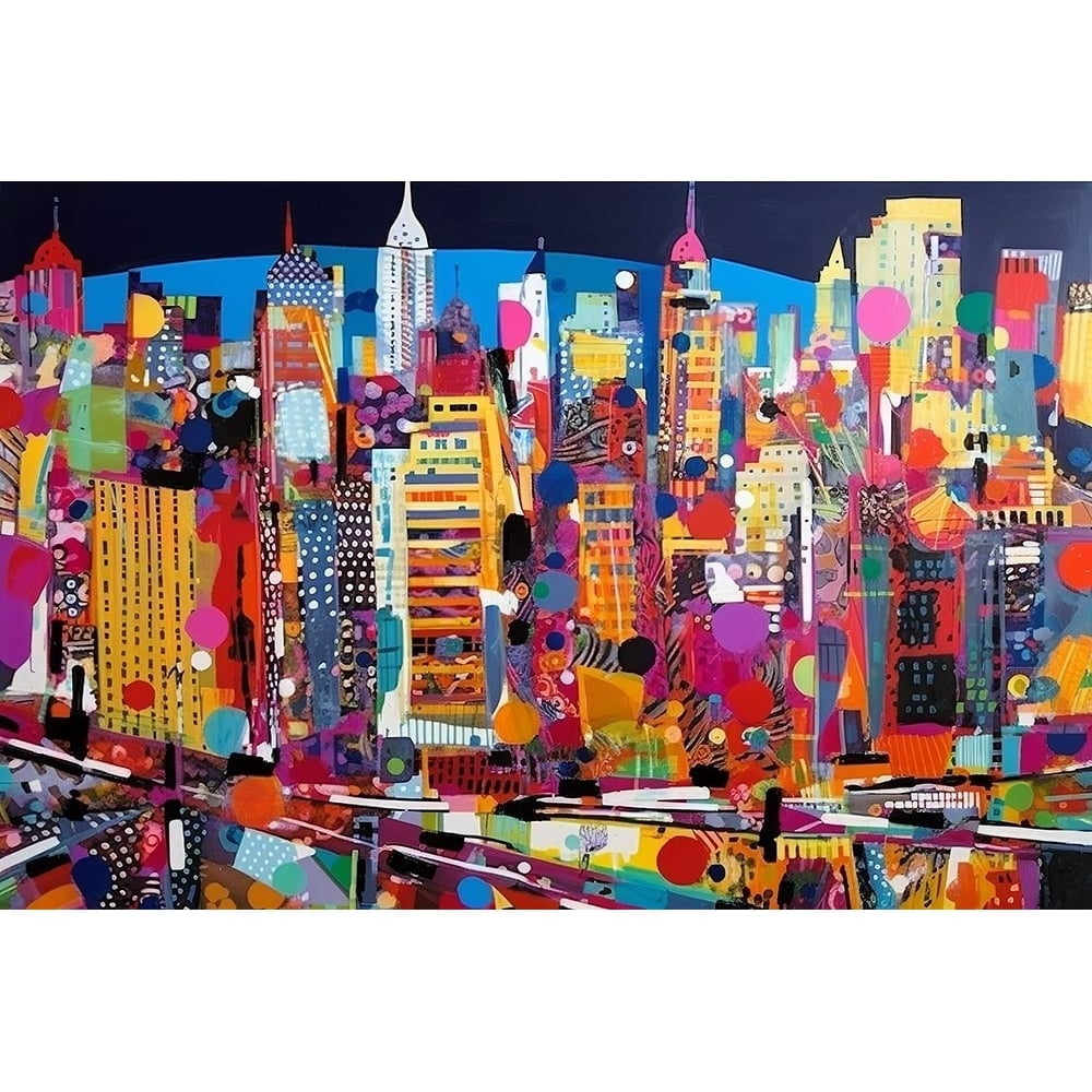 Pop Art York Color 1 Poster Print - Ray Heere - Walmart.com