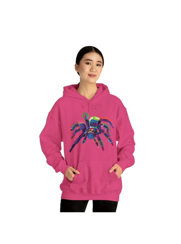 Spider Hoodie Pink