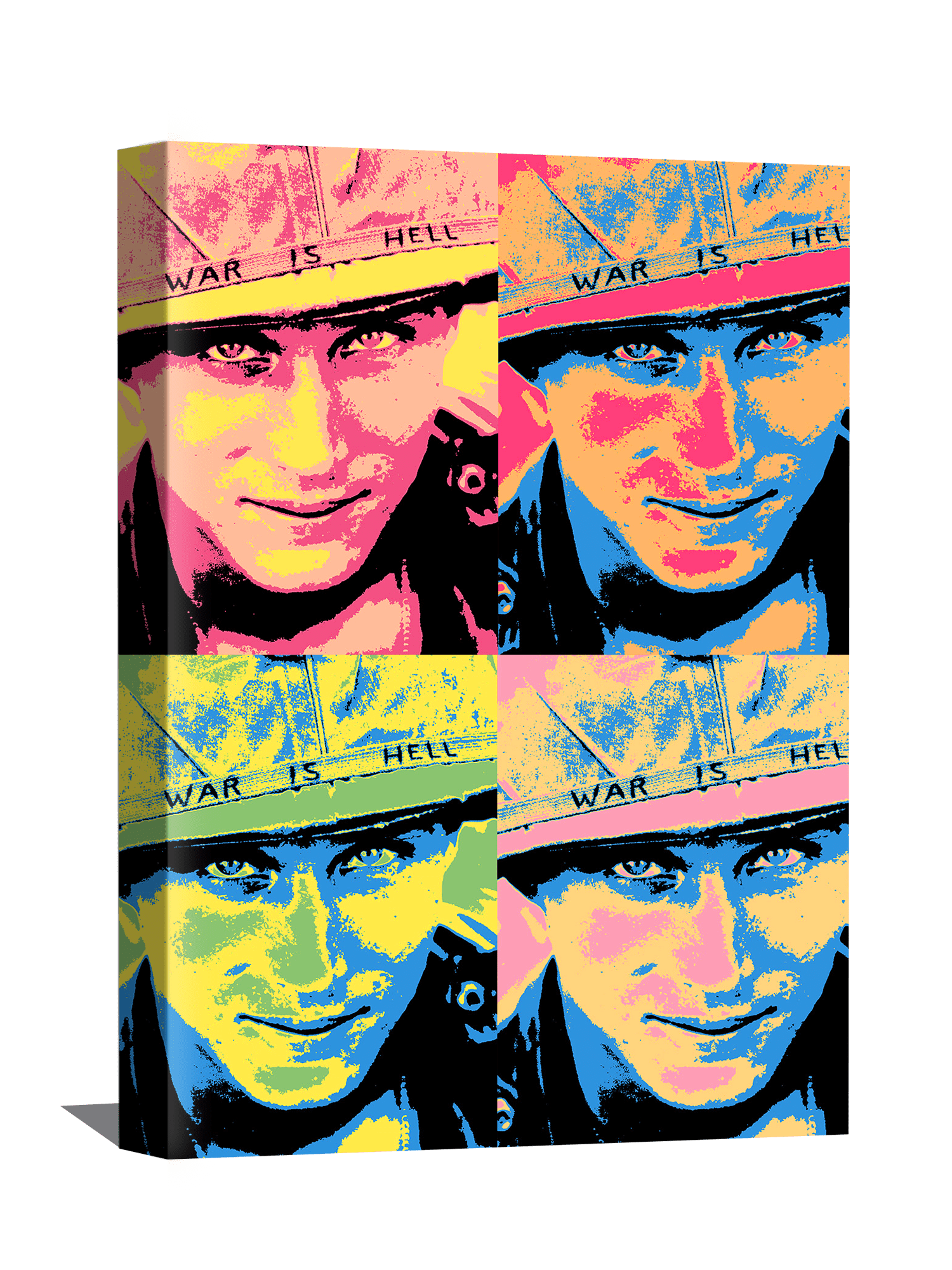 Pop Art Soldier In Vietnam Canvas Wall Art Vietnam War Wall Art Veteran ...