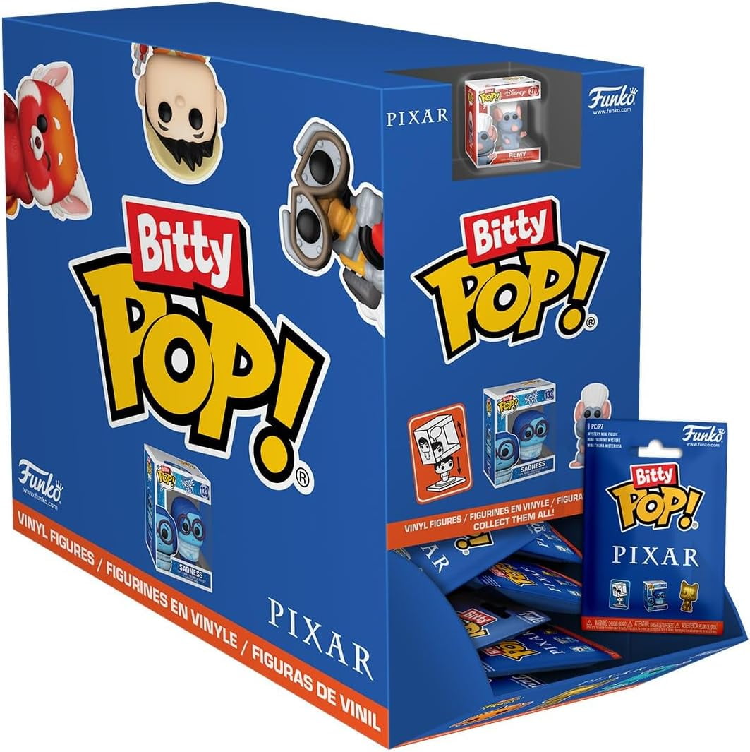 Pop Bitty Singles: Pixar - 24 Pieces PDQ - Pixar Collection ...