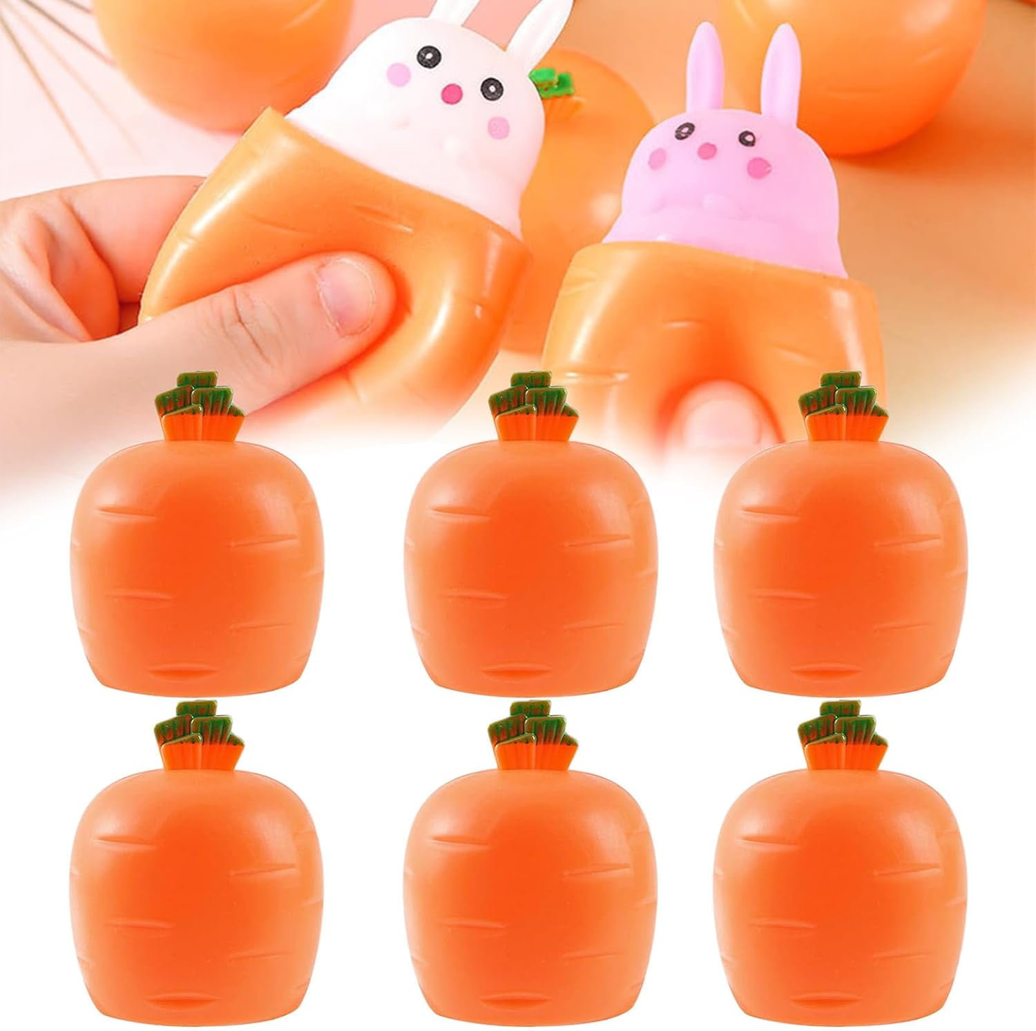 Pop up Bunny Toy, Pop up Carrot Bunny, 2025 New Pop up Animal Toy ...