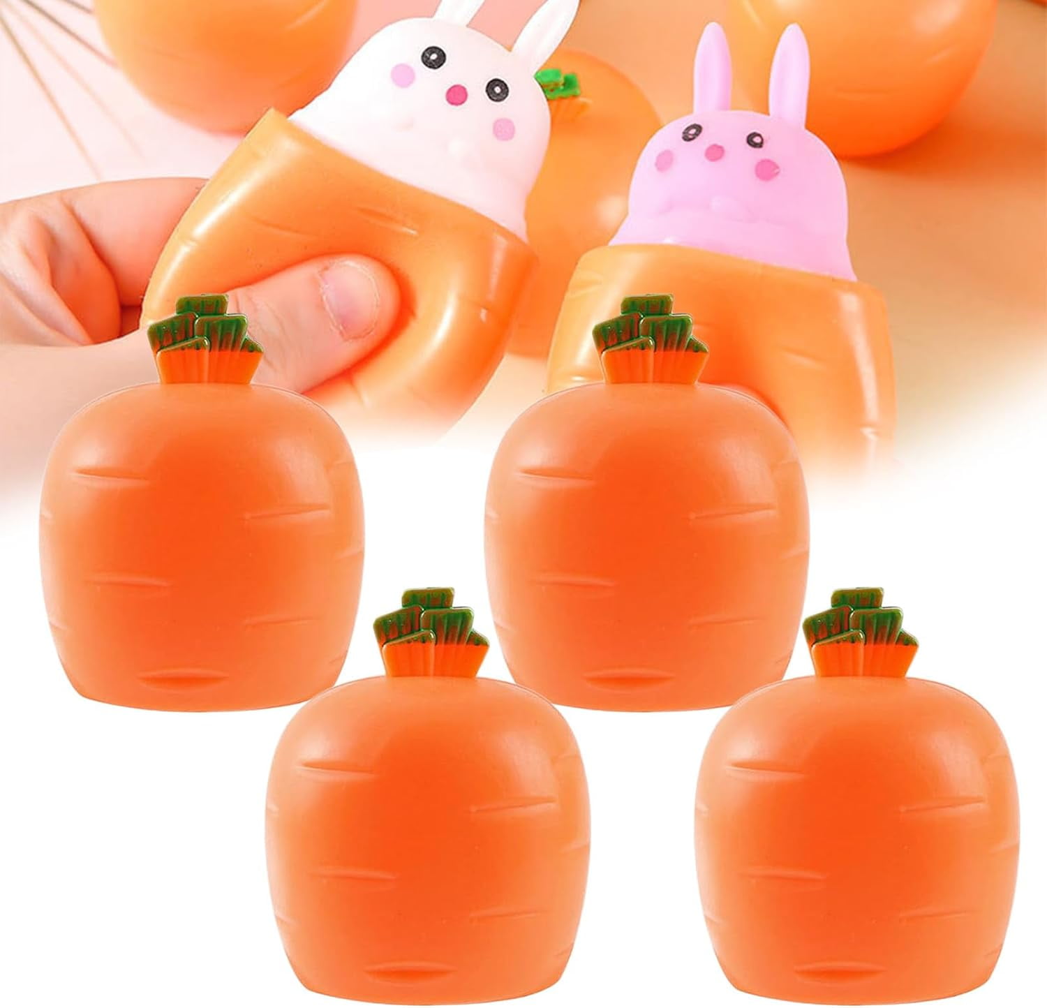 Pop up Bunny Toy, Pop up Carrot Bunny, 2025 New Pop up Animal Toy ...