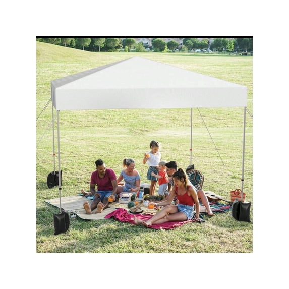 Pop Up Canopy Tent 10x10ft, 1-Person Setup Instant Tent Shelter ...