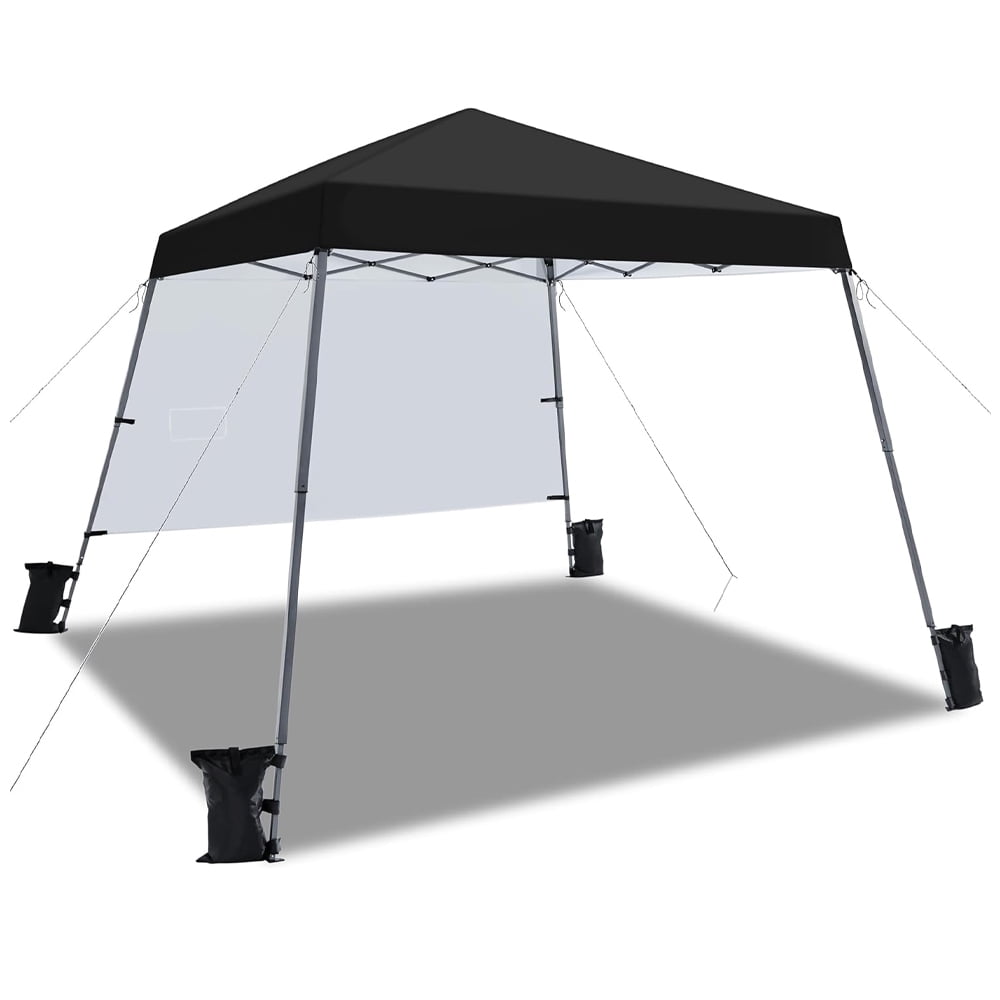 Pop Up Canopy Tent with Backpack, 10x10 ft Base Portable Easy One ...