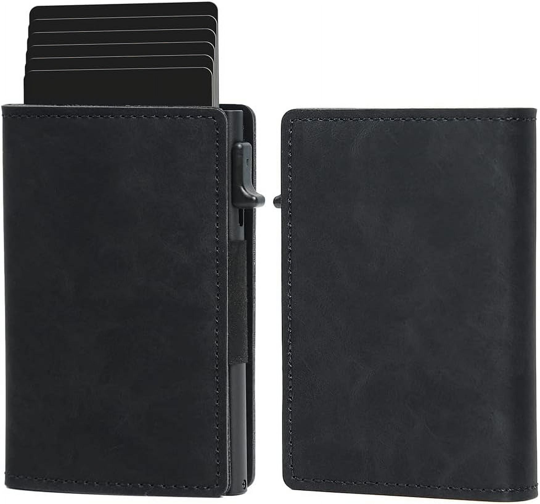 Pop Up Card Wallet for Men, RFID Automatic Credit Card Wallet for Men ...