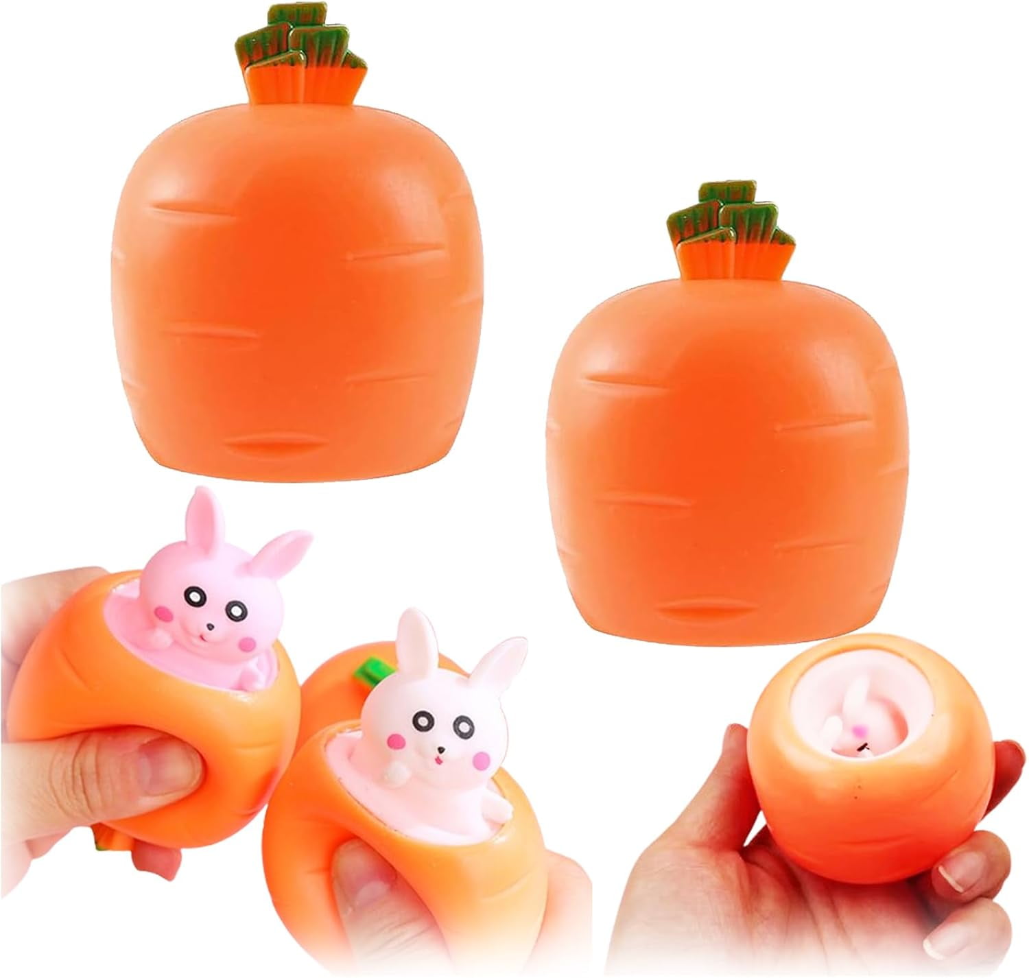 Pop up Carrot Bunny, Pop up Bunny Toy, 2025 New Easter Carrot Rabbit ...