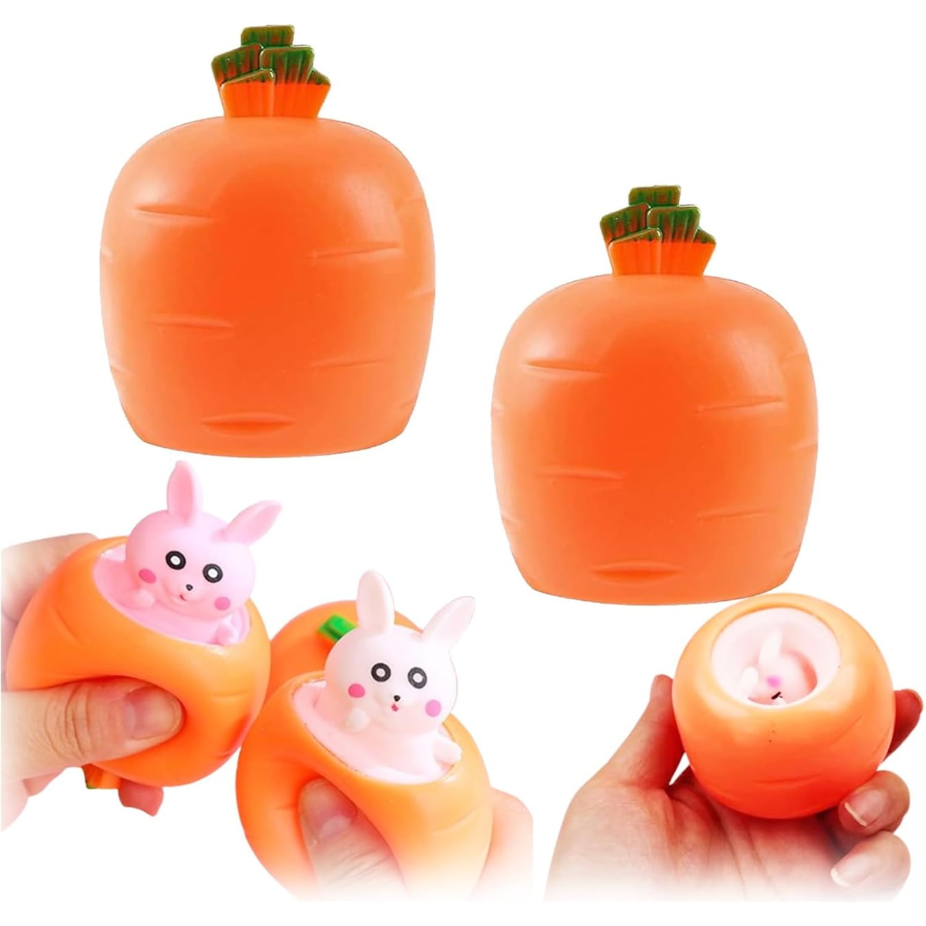Pop up Carrot Bunny, Pop up Bunny Toy, 2025 New Easter Carrot Rabbit ...