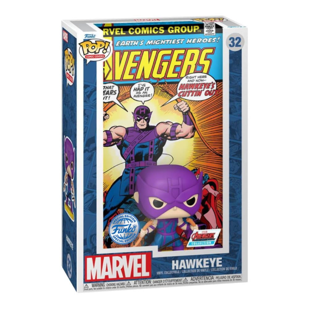 Avengers #109 Marvel Pop! Comic Vinyl Bobble-Head: Hawkeye Special ...