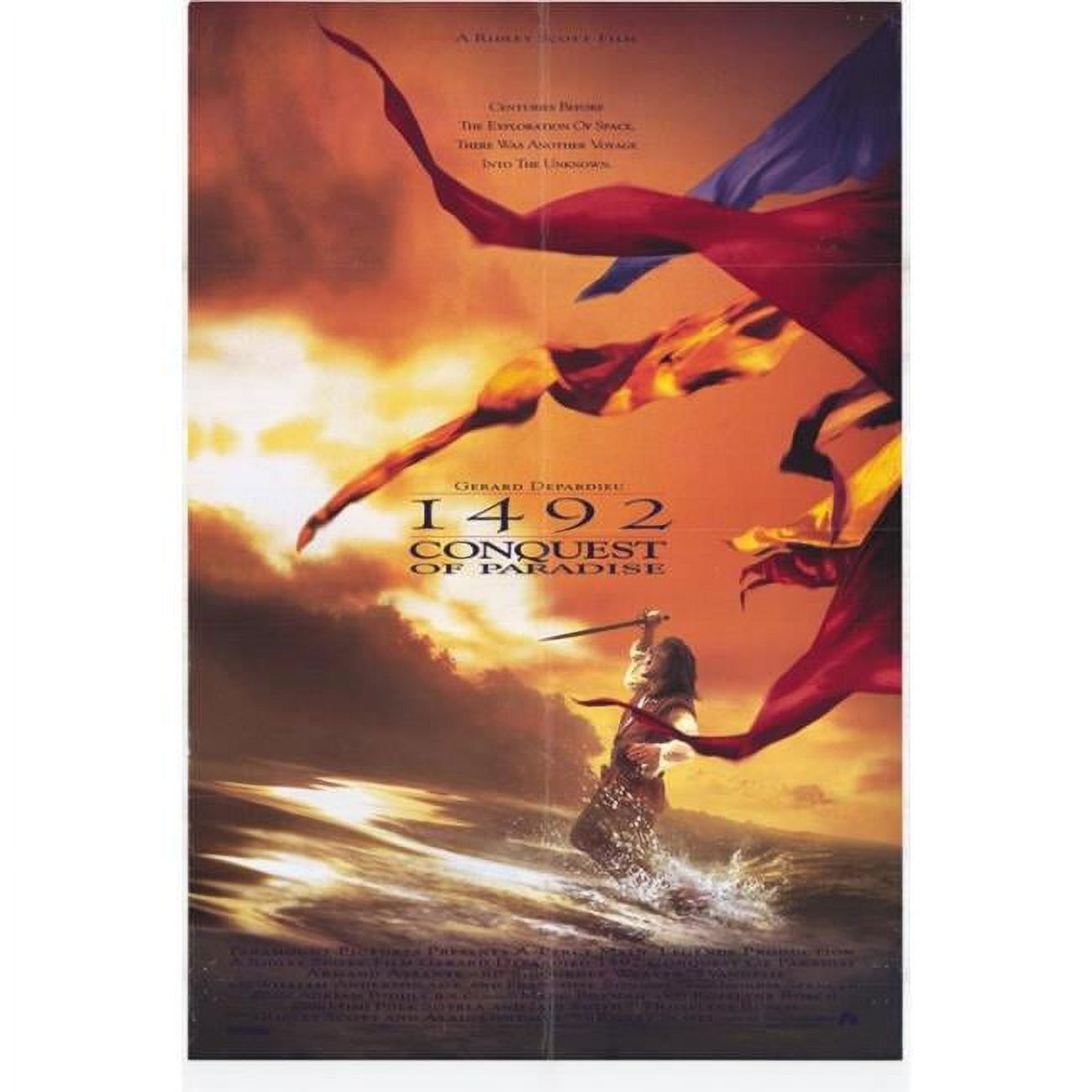 Pop Culture Graphics 1492 - Conquest of Paradise Movie Poster Print ...
