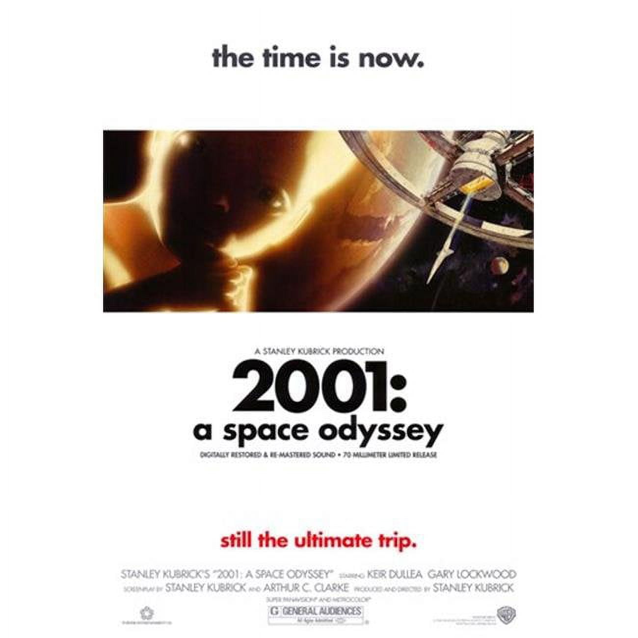 Pop Culture Graphics 2001 A Space Odyssey Movie Poster, 11 x 17 ...