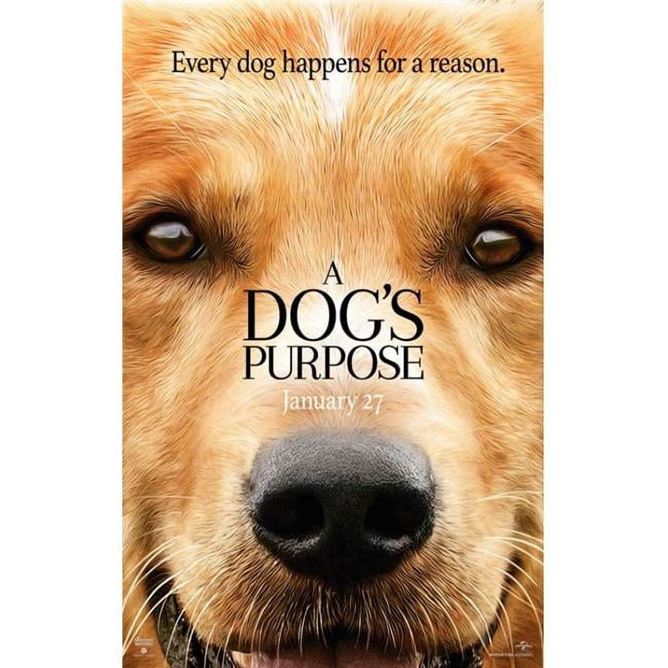 Pop Culture Graphics A Dog's Purpose Movie Poster - 11 x 17 - Walmart.com