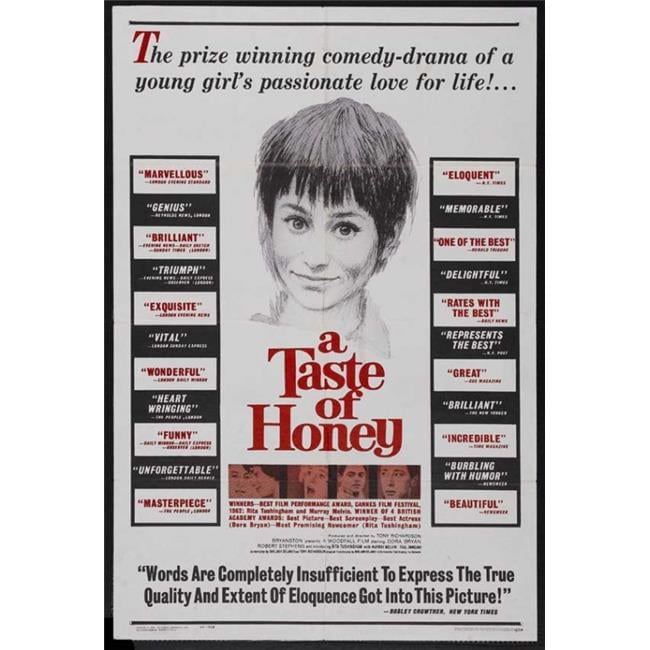Pop Culture Graphics A Taste of Honey Movie Poster Print - 27 x 40 ...