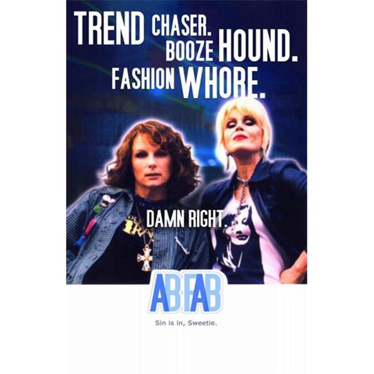 Pop Culture Graphics Absolutely Fabulous Movie Poster, 11 x 17 ...