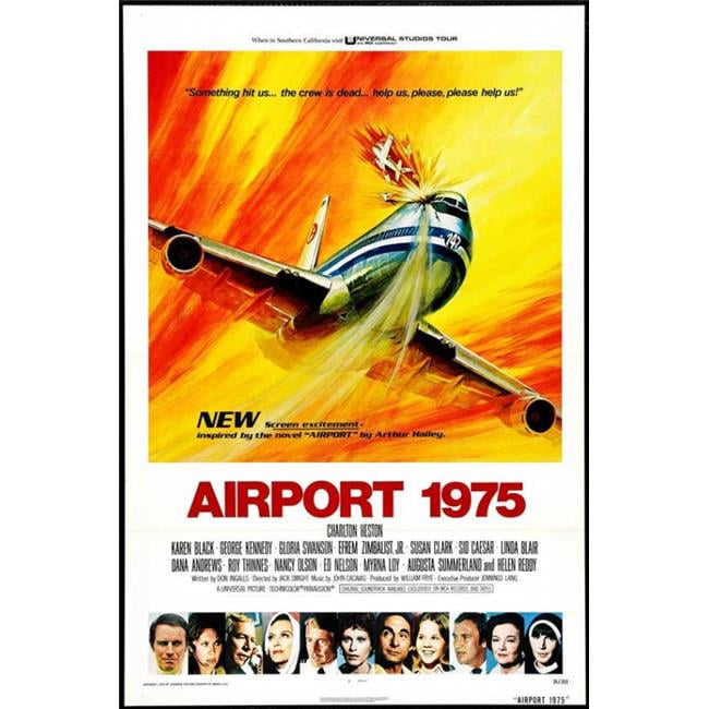 Pop Culture Graphics Airport 1975 Movie Poster Print - 27 x 40 ...
