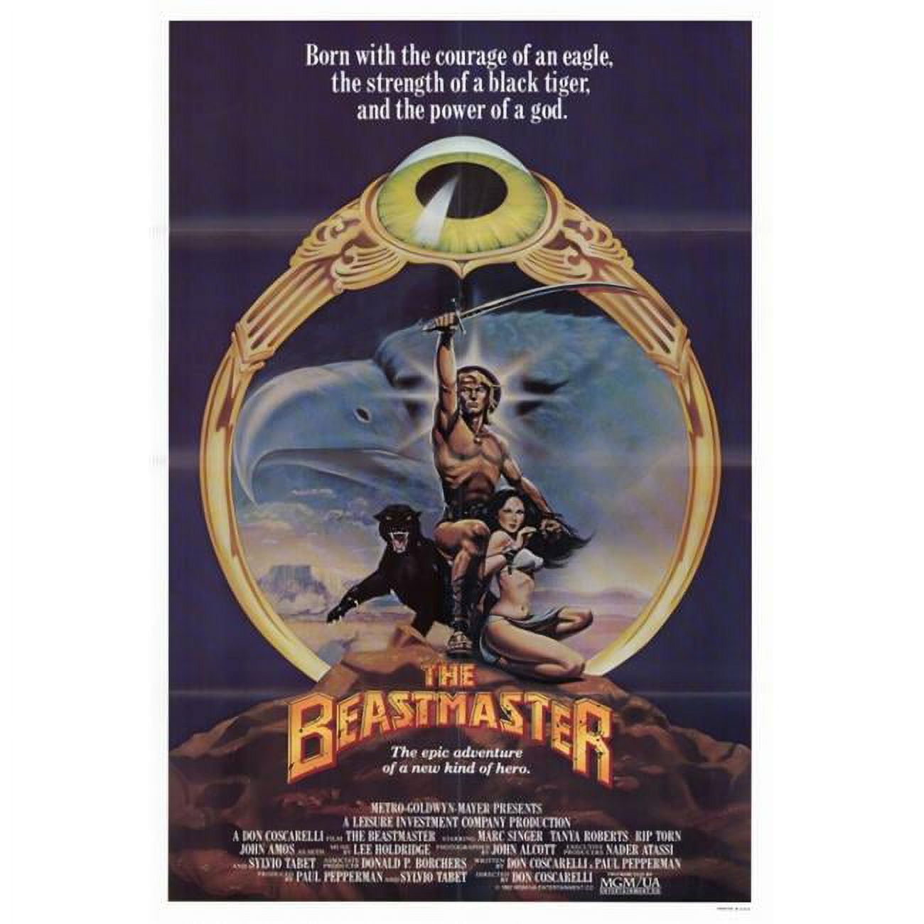 Pop Culture Graphics Beastmaster Movie Poster Print - 27 x 40 - Walmart.com