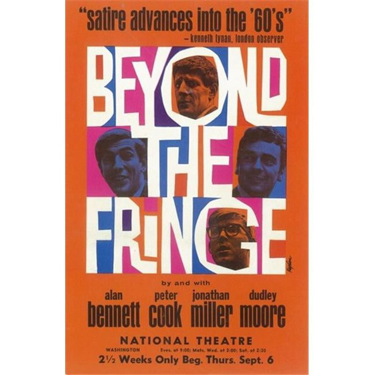 Pop Culture Graphics Beyond the Fringe Broadway Movie Poster - 11 x 17 ...