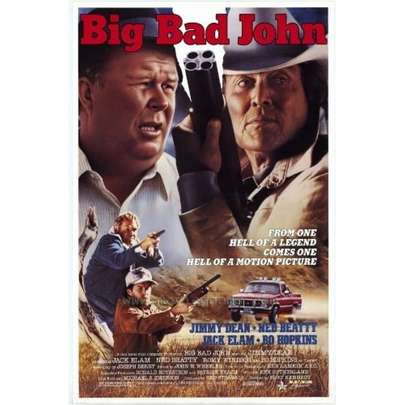 Pop Culture Graphics Big Bad John Poster Movie Jimmy Dean Ned Beatty ...