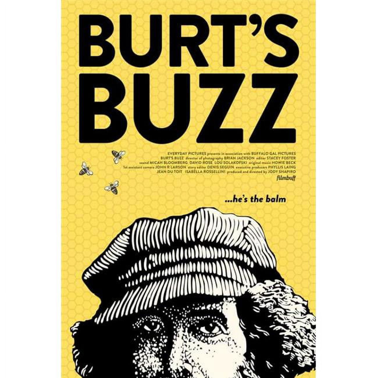 Pop Culture Graphics Burts Buzz Movie Poster, 11 x 17 - Walmart.com