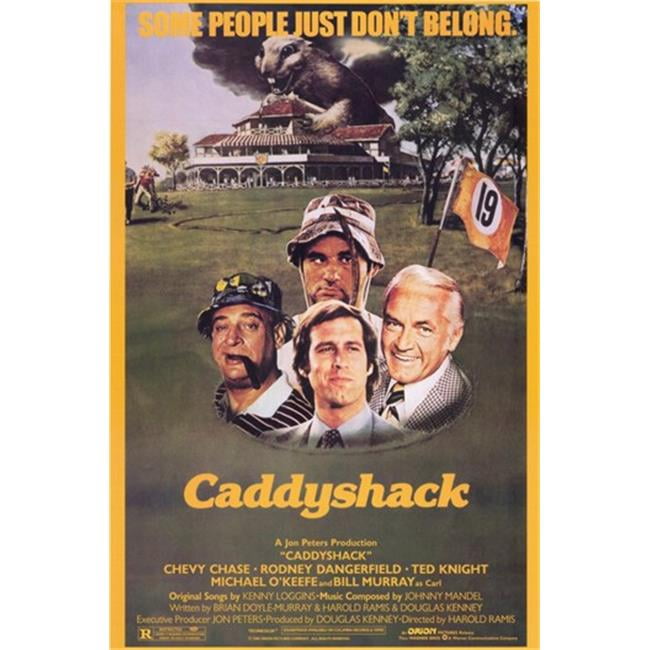 Pop Culture Graphics Caddyshack Movie Poster - 11 x 17 - Walmart.com