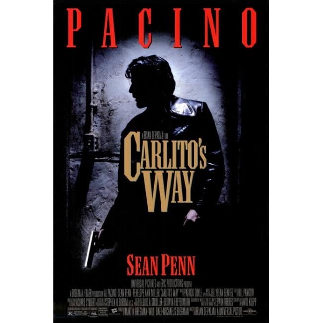 Pop Culture Graphics Carlitos Way Movie Poster - 11 x 17 - Walmart.com