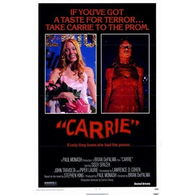 Pop Culture Graphics Carrie Movie Poster - 11 x 17 - Walmart.com