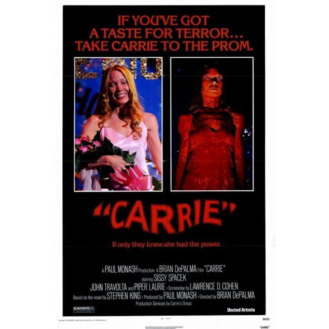 Pop Culture Graphics Carrie Movie Poster Print - 27 x 40 - Walmart.com