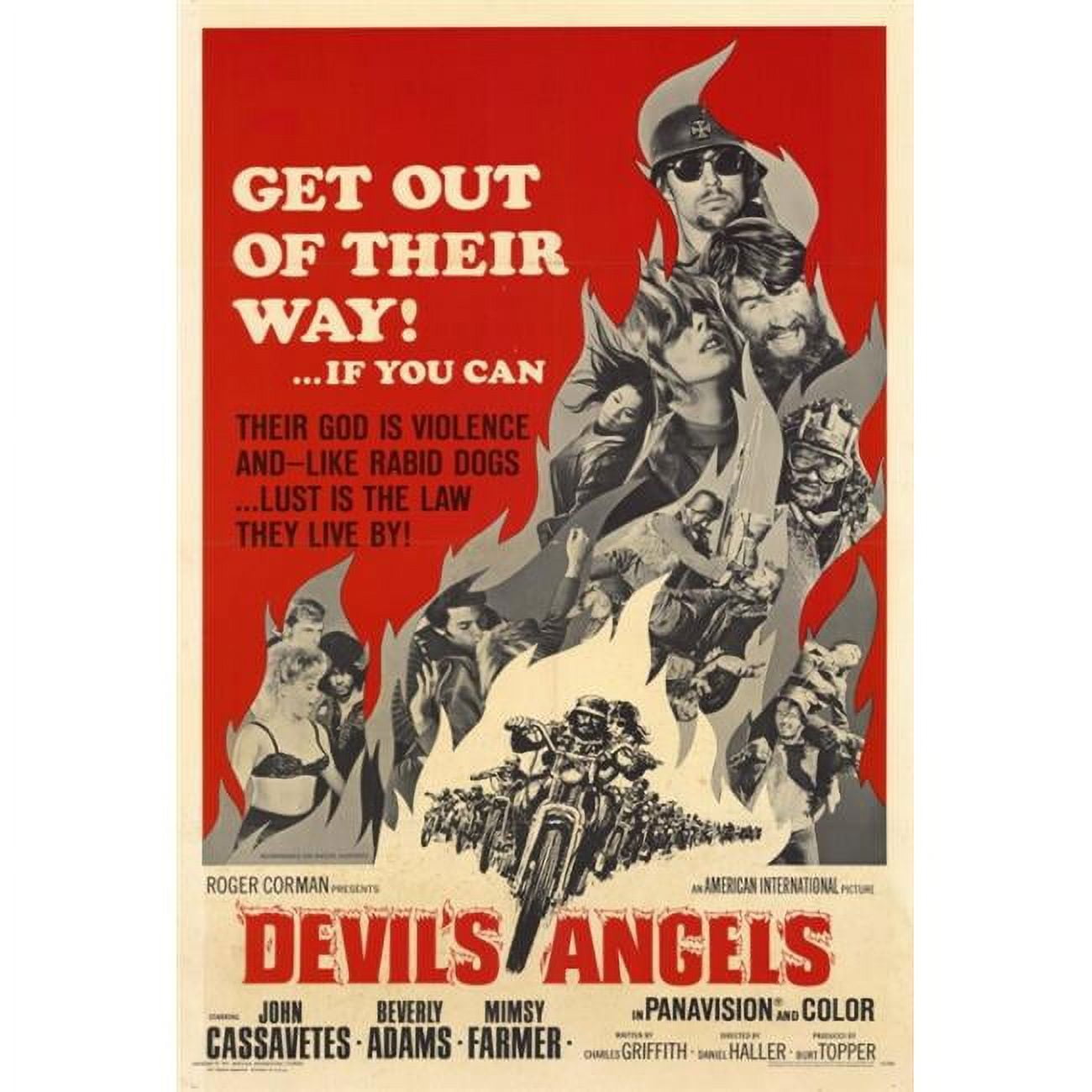 Pop Culture Graphics Devils Angels Movie Poster Print - 27 x 40 - Walmart.com