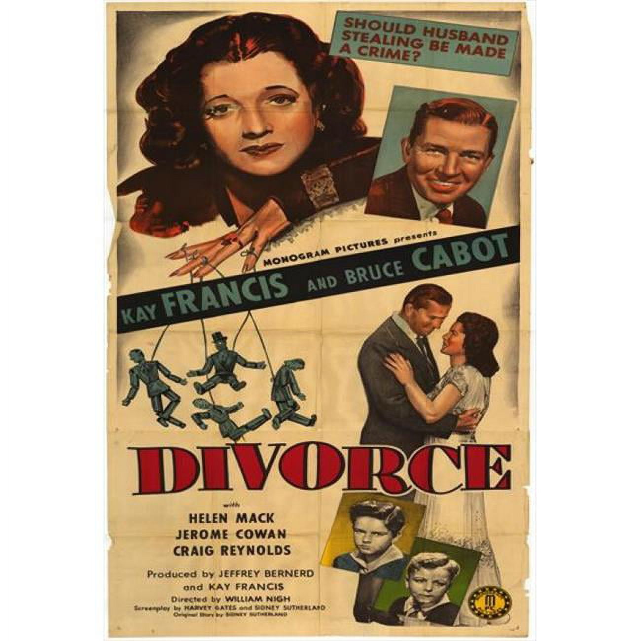 Pop Culture Graphics Divorce Movie Poster Print - 27 x 40 - Walmart.com