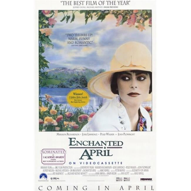 Pop Culture Graphics Enchanted April Movie Poster - 11 x 17 - Walmart.com