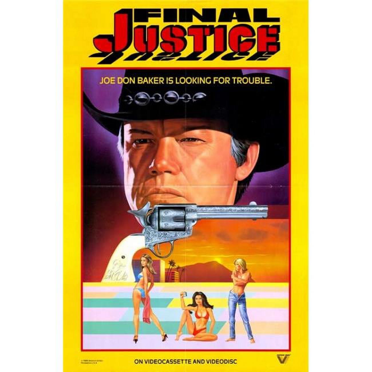 Pop Culture Graphics Final Justice Movie Poster Print - 27 x 40 ...