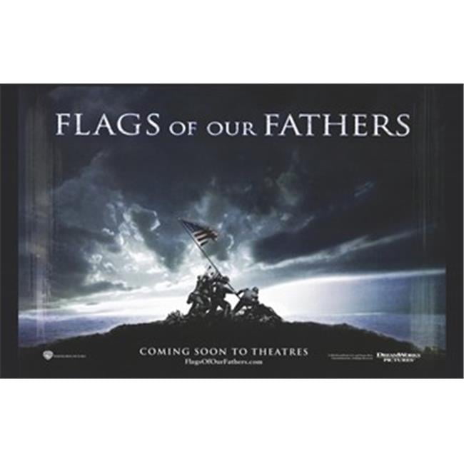 Pop Culture Graphics Flags of Our Fathers Movie Poster - 17 x 11 ...