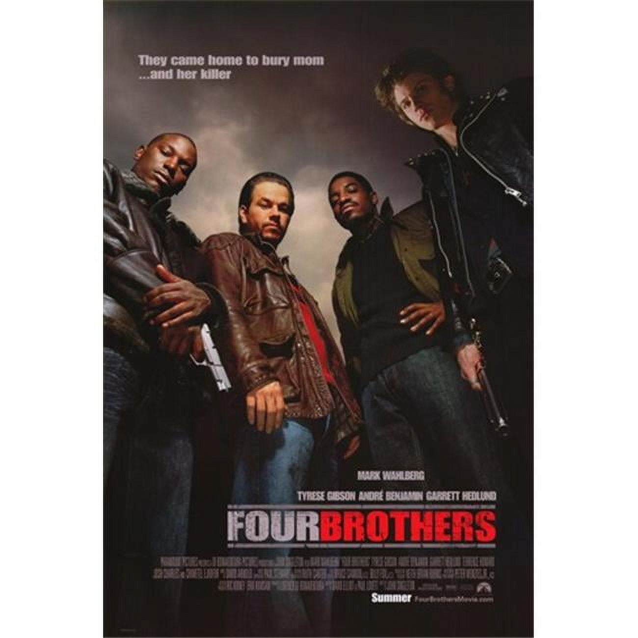 Pop Culture Graphics Four Brothers Movie Poster, 11 x 17 - Walmart.com