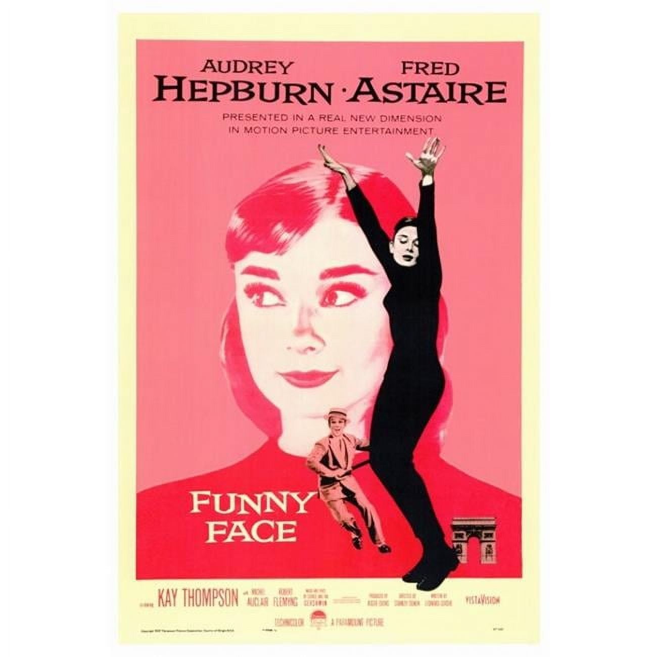 Pop Culture Graphics Funny Face Movie Poster Print - 27 x 40 - Walmart.com