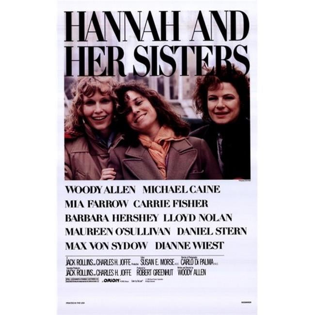 Pop Culture Graphics Hannah & Her Sisters Movie Poster - Walmart.com