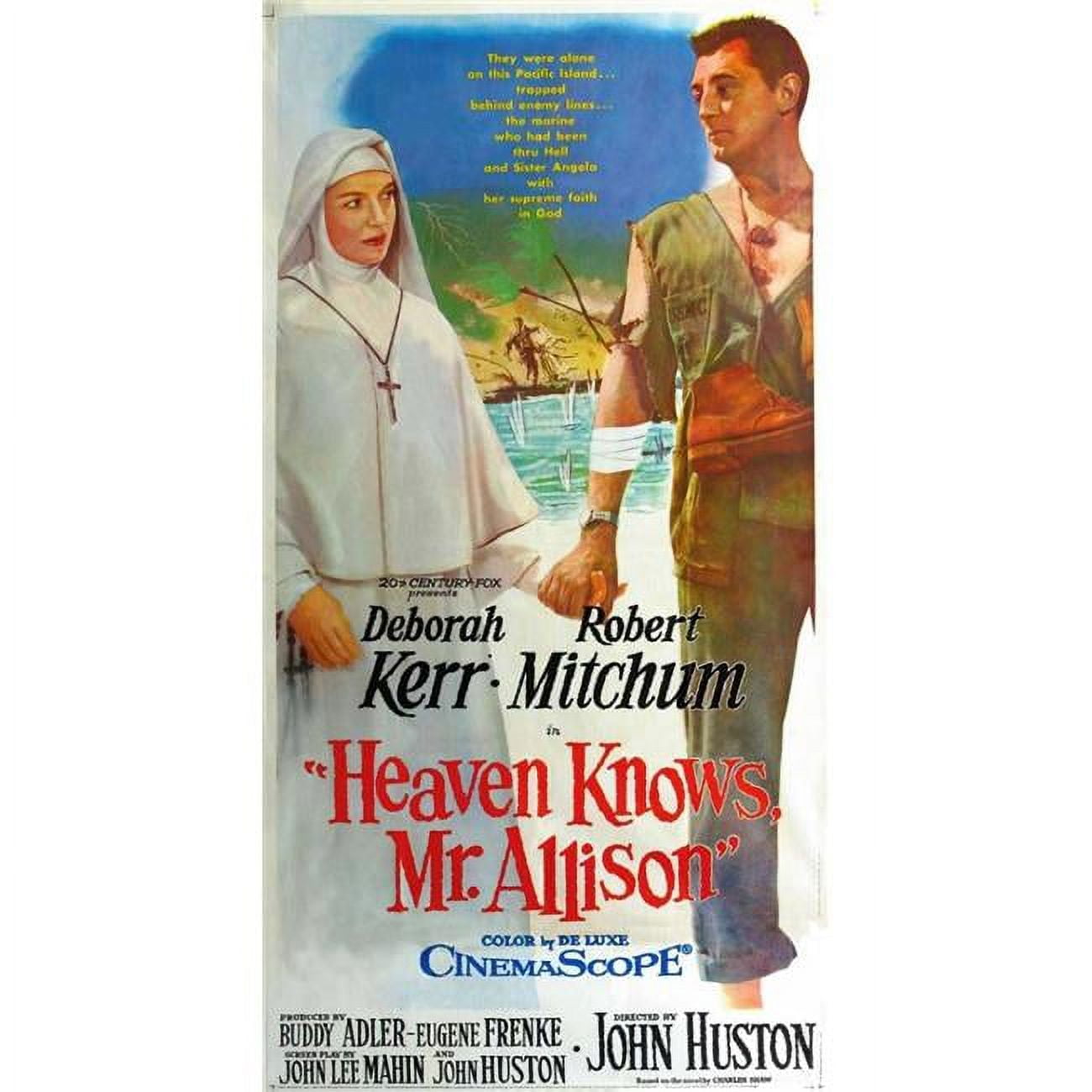 Pop Culture Graphics Heaven Knows Mr. Allison Movie Poster - 11 x 17 ...