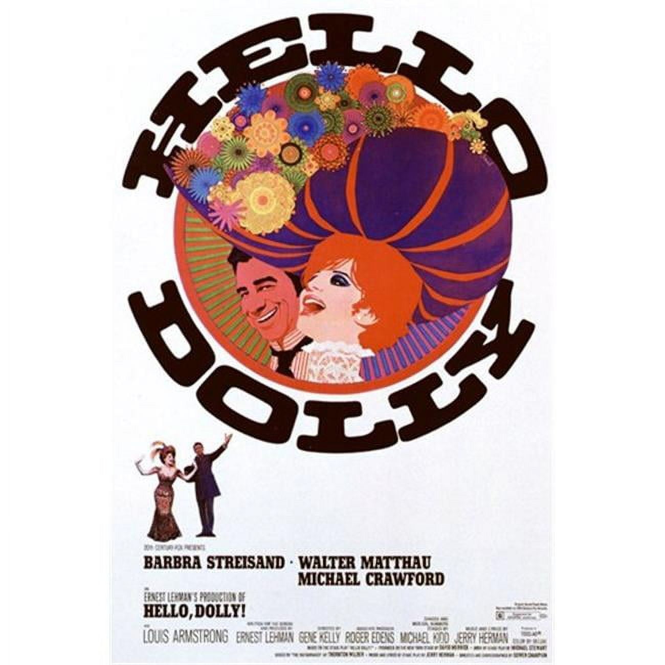 Pop Culture Graphics Hello Dolly Movie Poster, 11 x 17 - Walmart.com