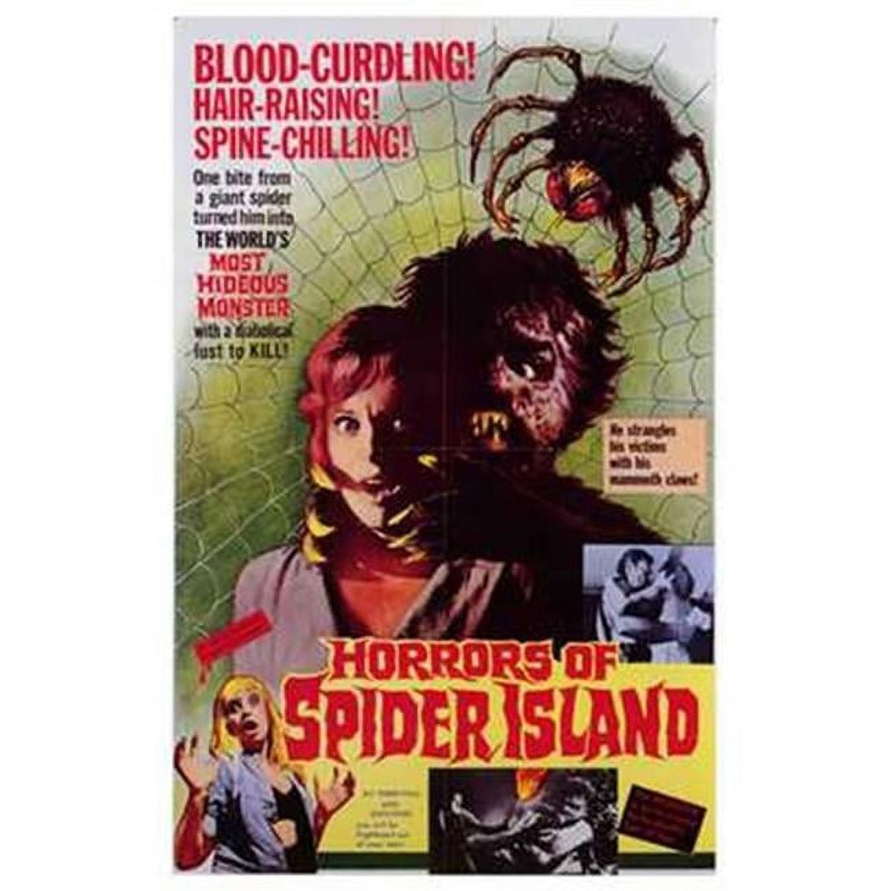 Pop Culture Graphics Horrors of Spider Island Movie Poster, 11 x 17 ...