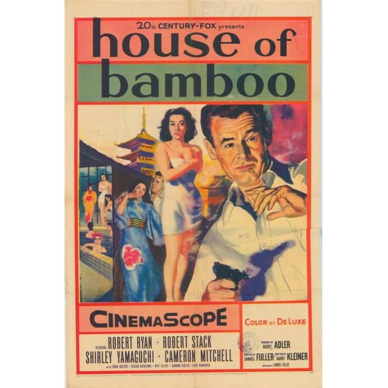 Pop Culture Graphics House of Bamboo Movie Poster Print - 27 x 40 ...