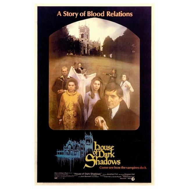 Pop Culture Graphics House of Dark Shadows Movie Poster Print, 27 x 40 ...