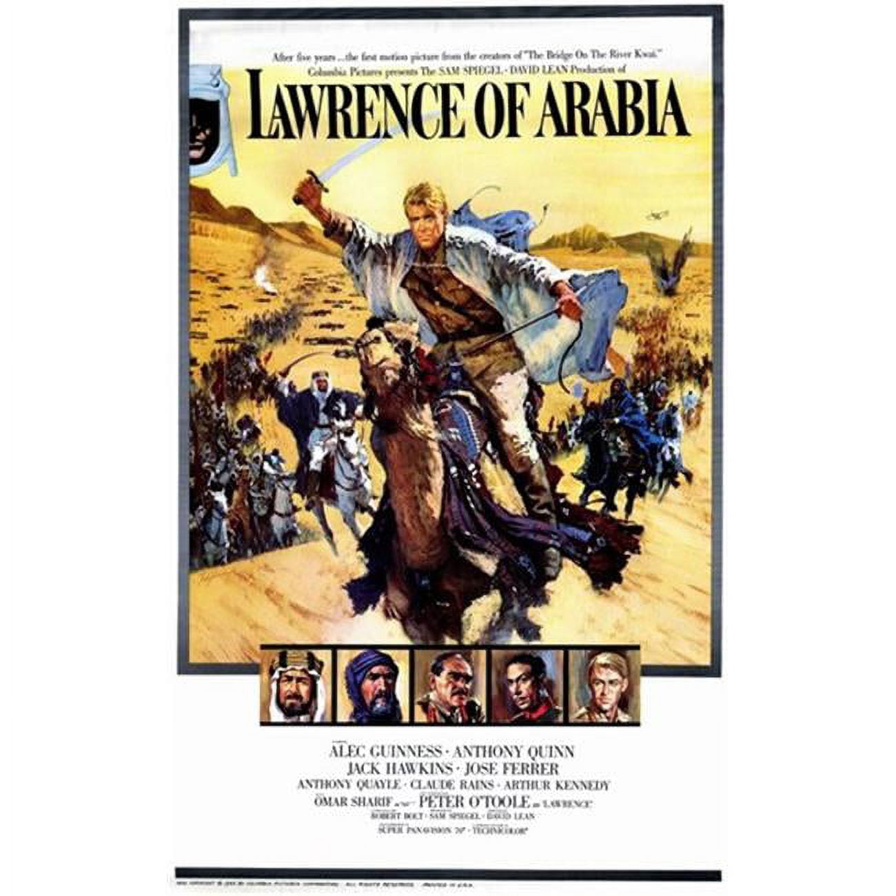 Pop Culture Graphics Lawrence of Arabia Movie Poster, 11 x 17 - Walmart.com