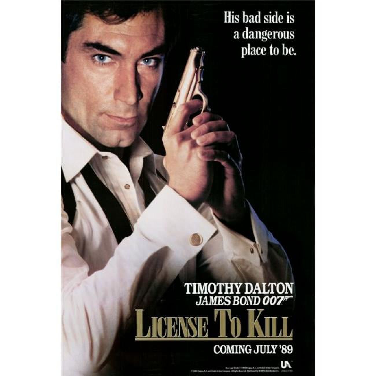 Pop Culture Graphics Licence To Kill Movie Poster Print, 27 x 40 - Walmart.com