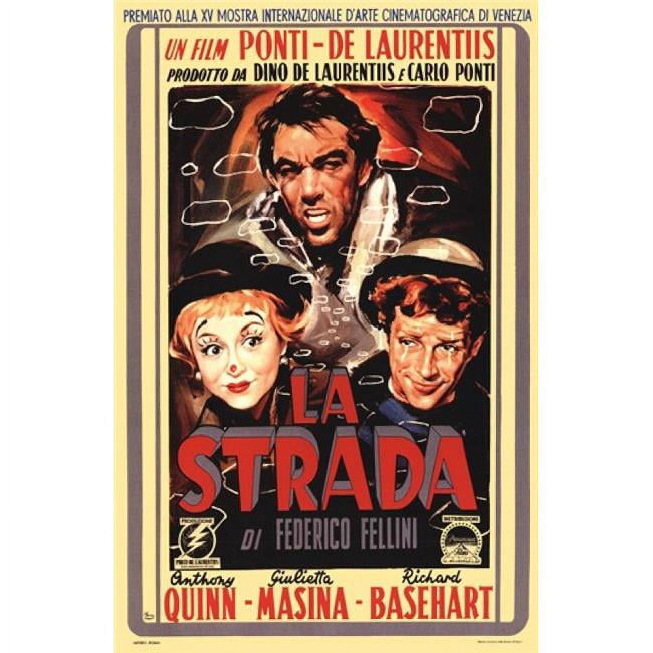 Pop Culture Graphics MOV142676 La Strada Movie Poster, 11 x 17 ...