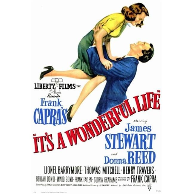 Pop Culture Graphics MOV143730 Its a Wonderful Life Movie Poster, 11 x ...