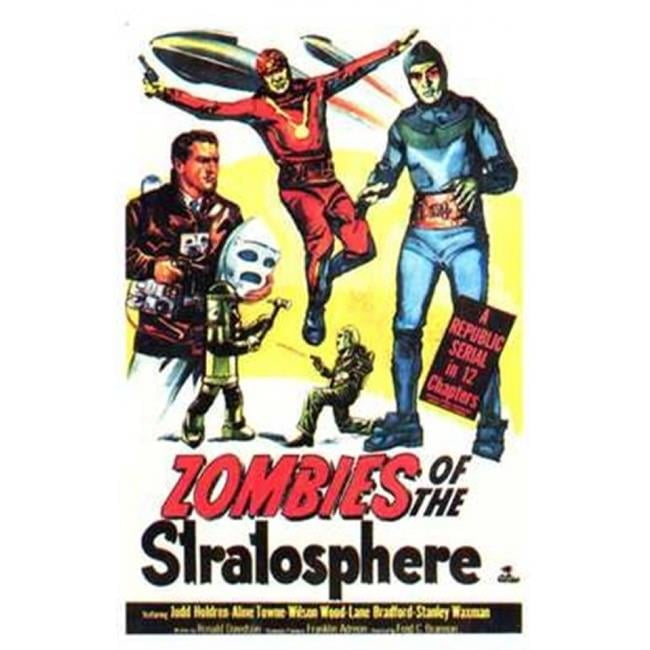 Pop Culture Graphics MOV143834 Zombies of the Stratosphere Movie Poster ...