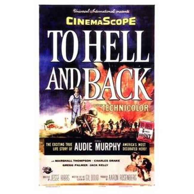 Pop Culture Graphics MOV143891 to Hell & Back Movie Poster, 11 x 17 ...
