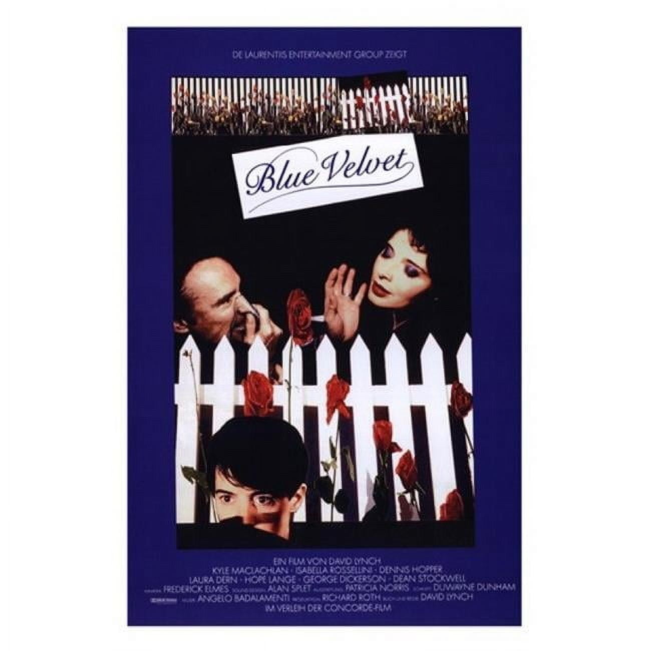 Pop Culture Graphics MOV144247 Blue Velvet Movie Poster, 11 x 17 ...