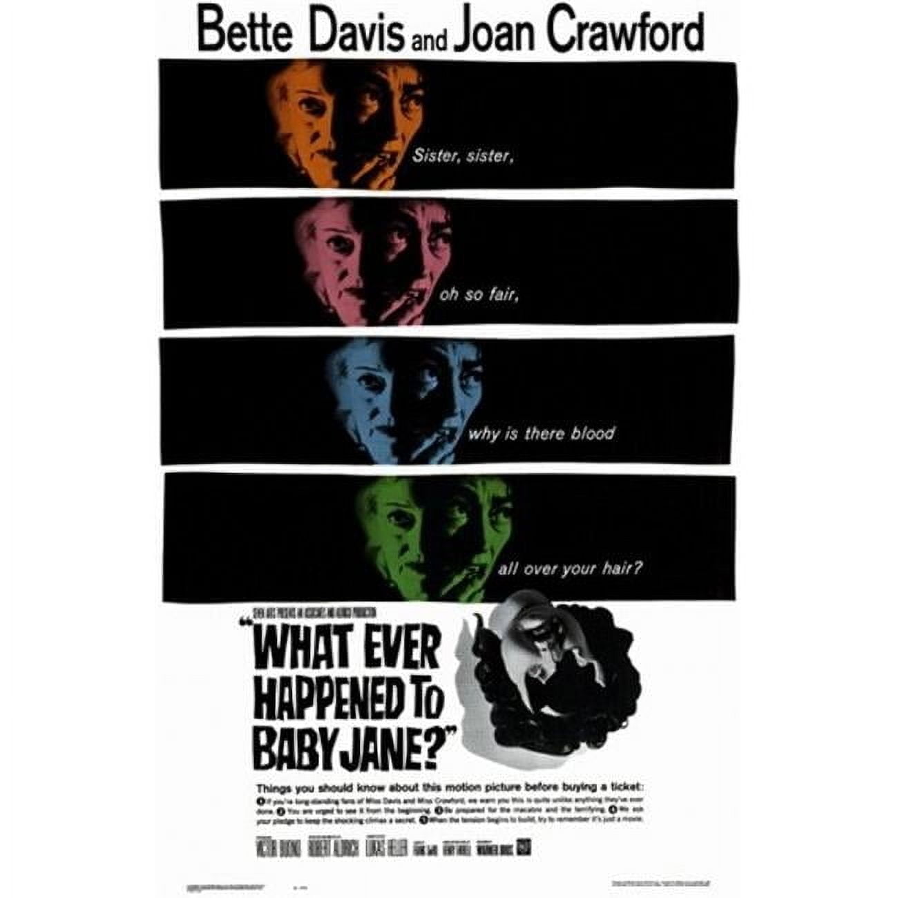 Pop Culture Graphics MOV144301 Whatever Happened to Baby Jane Movie ...