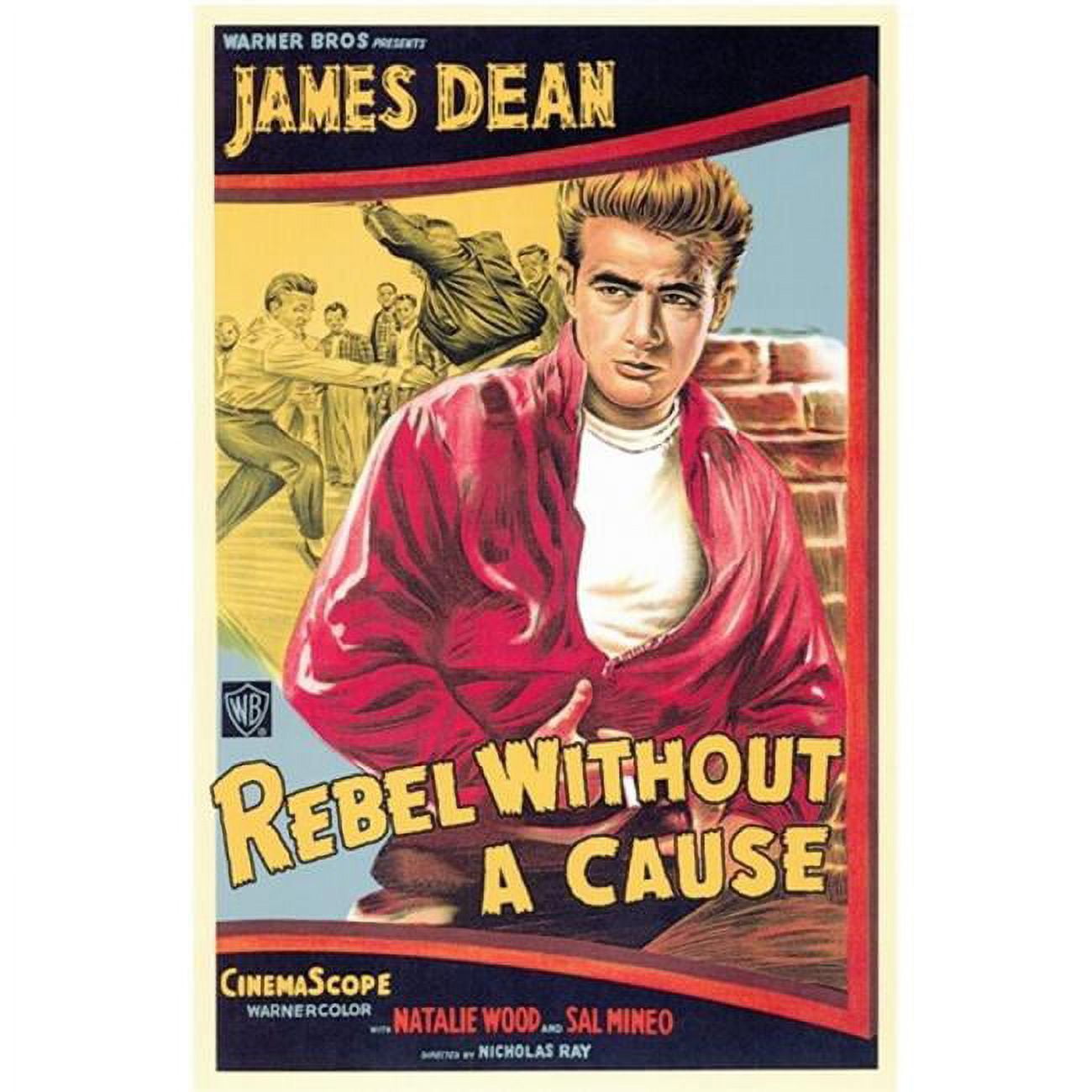 Pop Culture Graphics MOV170488 Rebel Without a Cause Movie Poster, 11 x ...
