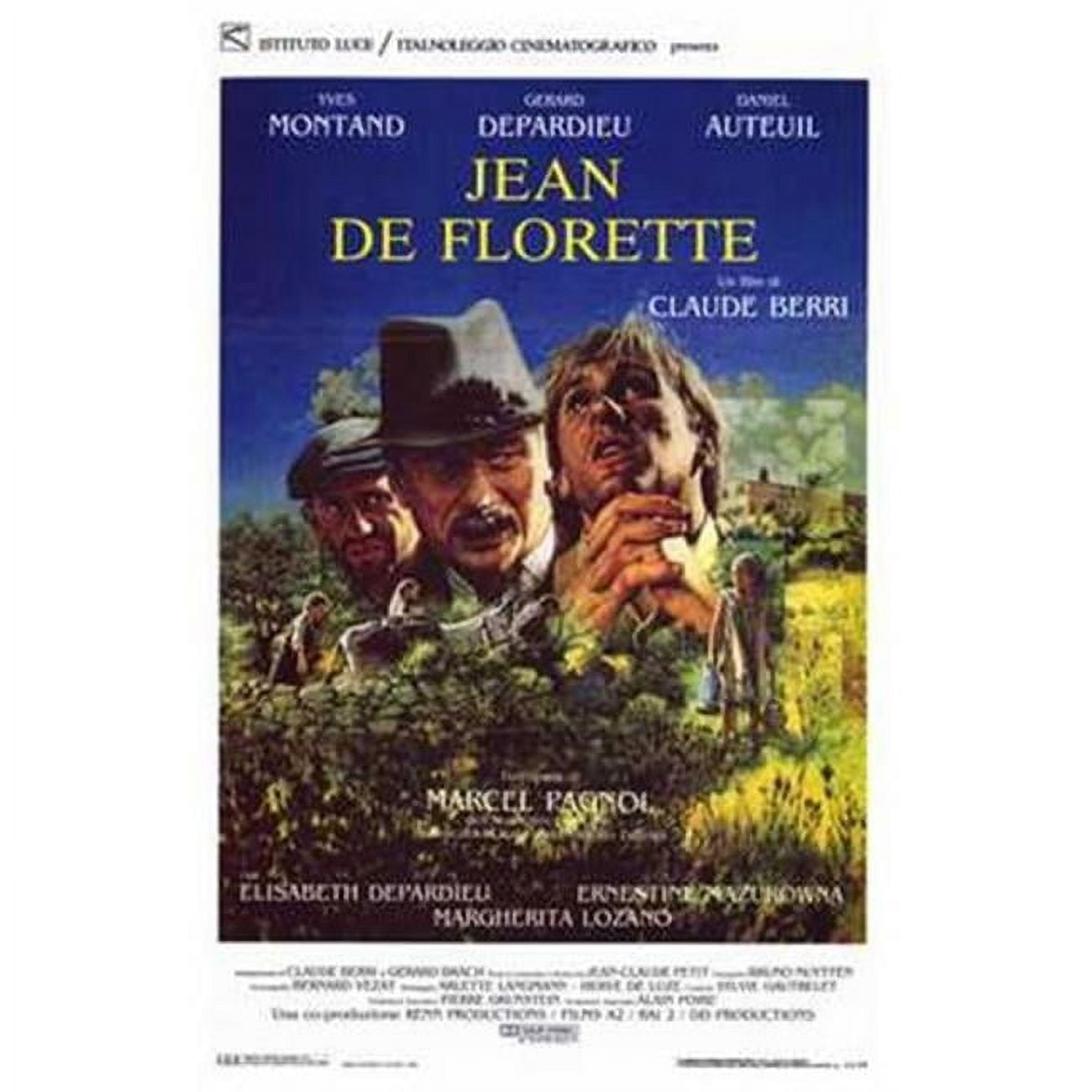 Pop Culture Graphics MOV188631 Jean De Florette Movie Poster, 11 x 17 ...