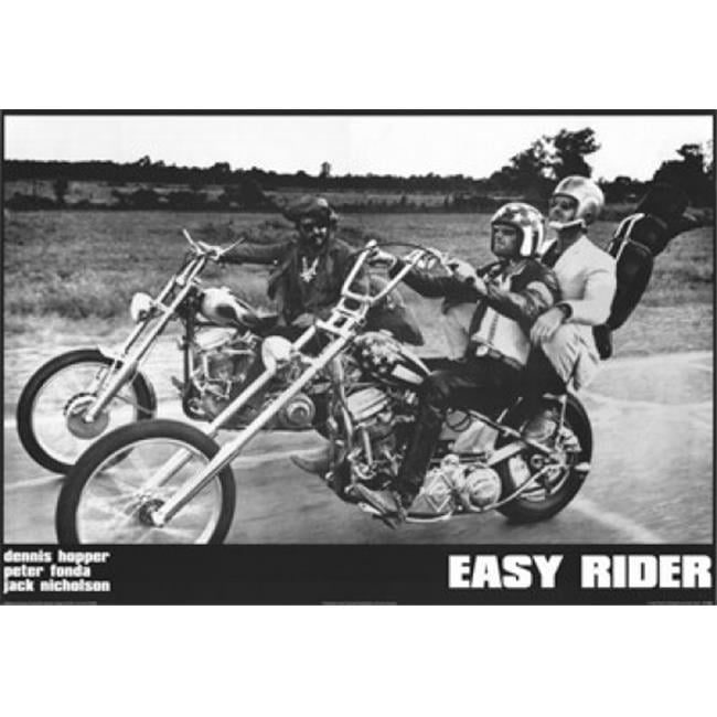 Pop Culture Graphics MOV190458 Easy Rider Movie Poster, 17 x 11 ...